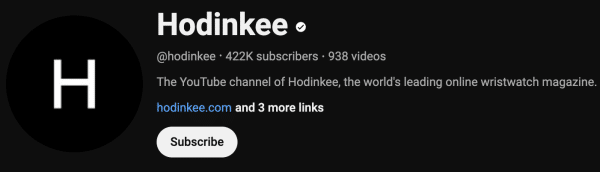 21 Best YouTube Channels About Watches: Top-Tier Edutainment • The ...