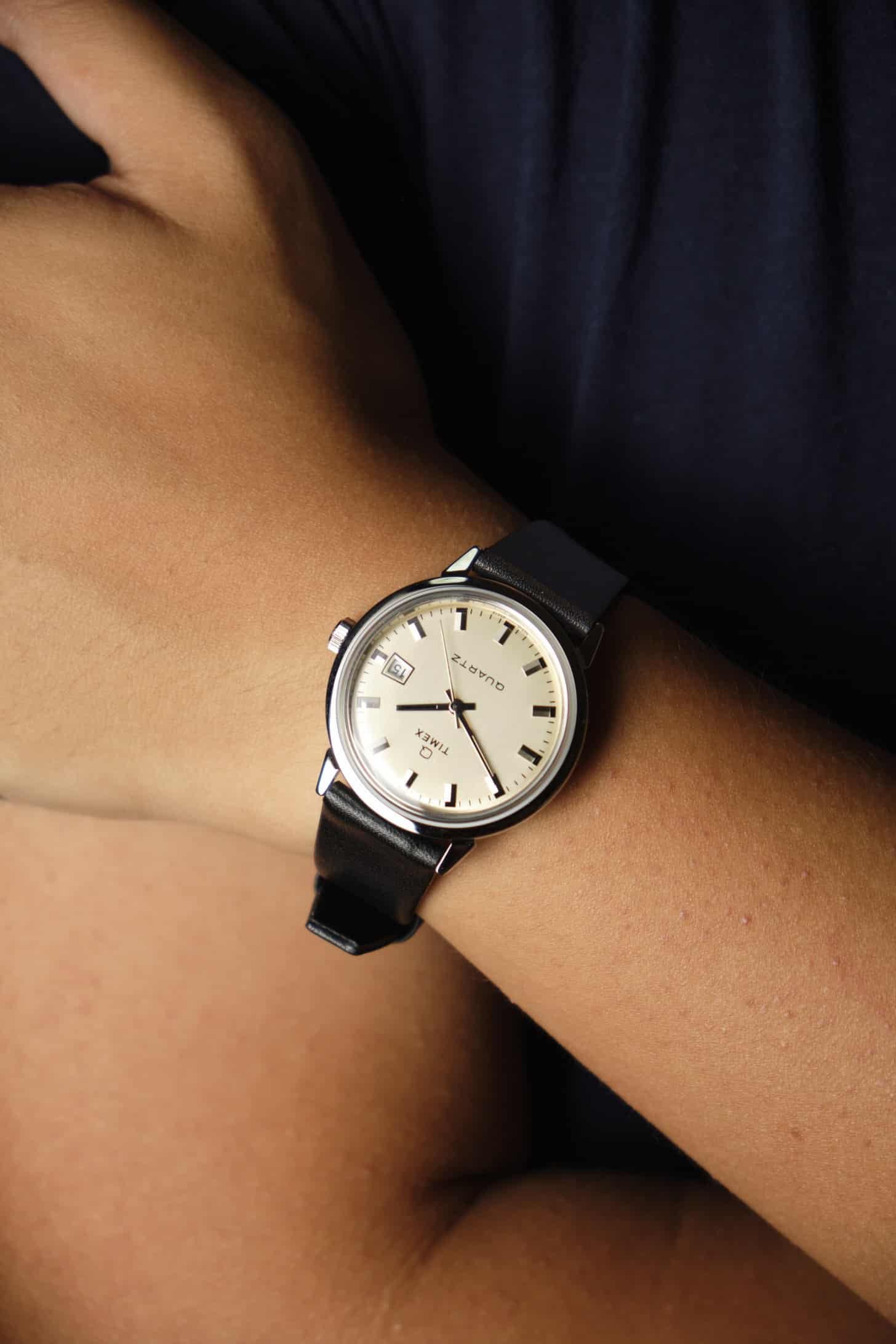 Timex Q 1978 Reissue Date Review: Refinement for Less • The Slender Wrist