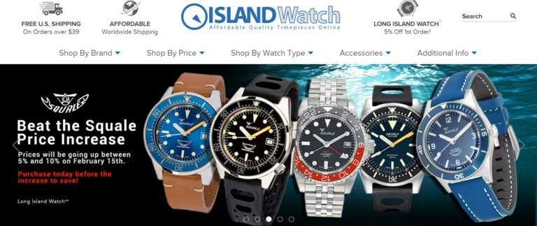 14 Best Places to Buy Watches Online • The Slender Wrist