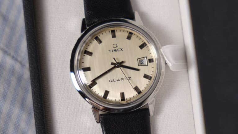 Timex Q 1978 Reissue Date Review: Refinement for Less • The Slender Wrist