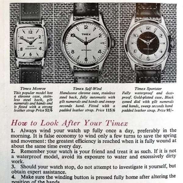 The Timex Wind-Up Watch: America’s Mechanical • The Slender Wrist