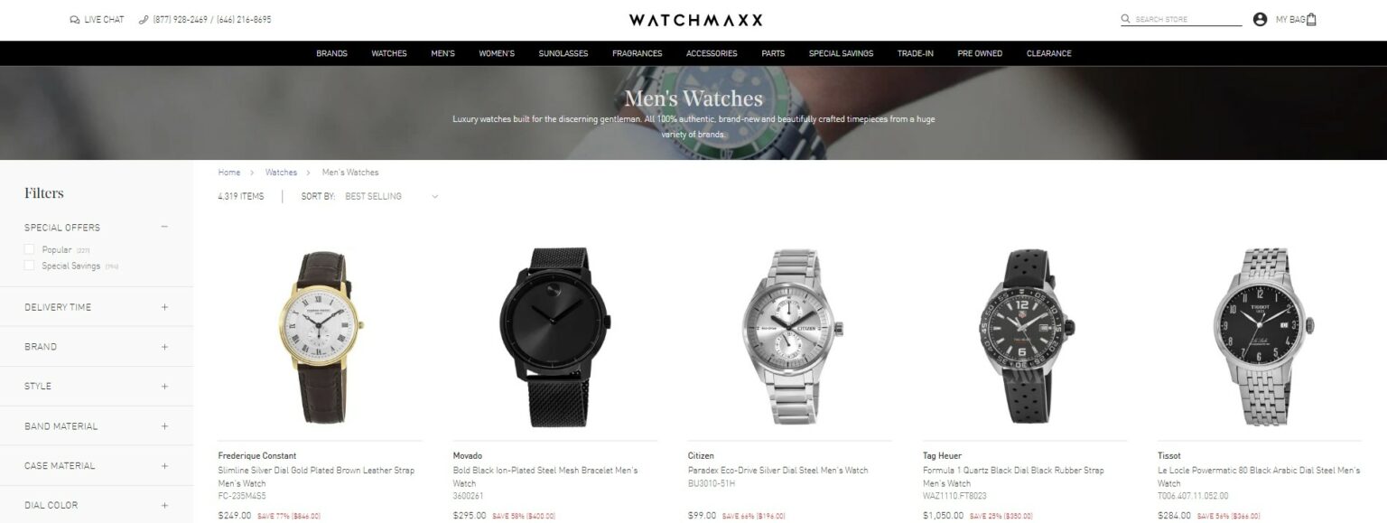 14 Best Places to Buy Watches Online • The Slender Wrist